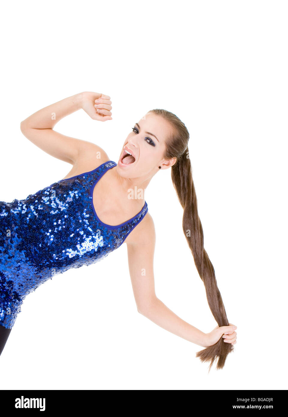 scream - mad woman Stock Photo - Alamy