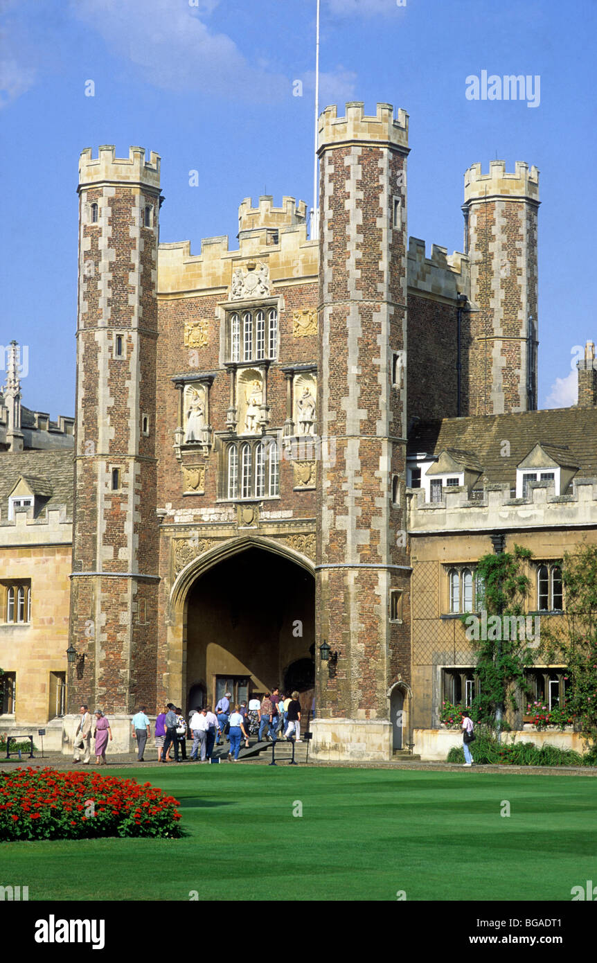 Trinity College Cambridge, Great Court Gatehouse University English ...