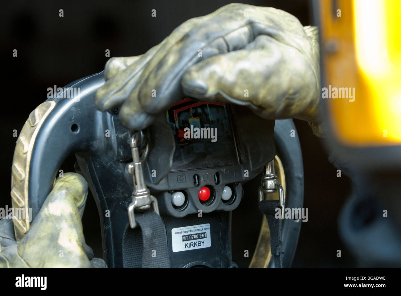 Firefighter using TIC - Thermal Imaging Camera FULLY MODEL RELEASED ...