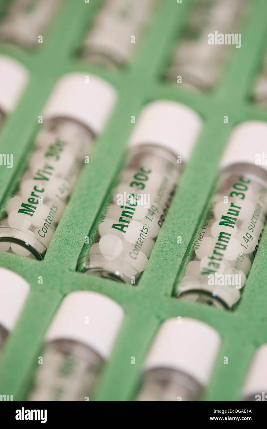 Homeopathic medicines hi-res stock photography and images - Alamy