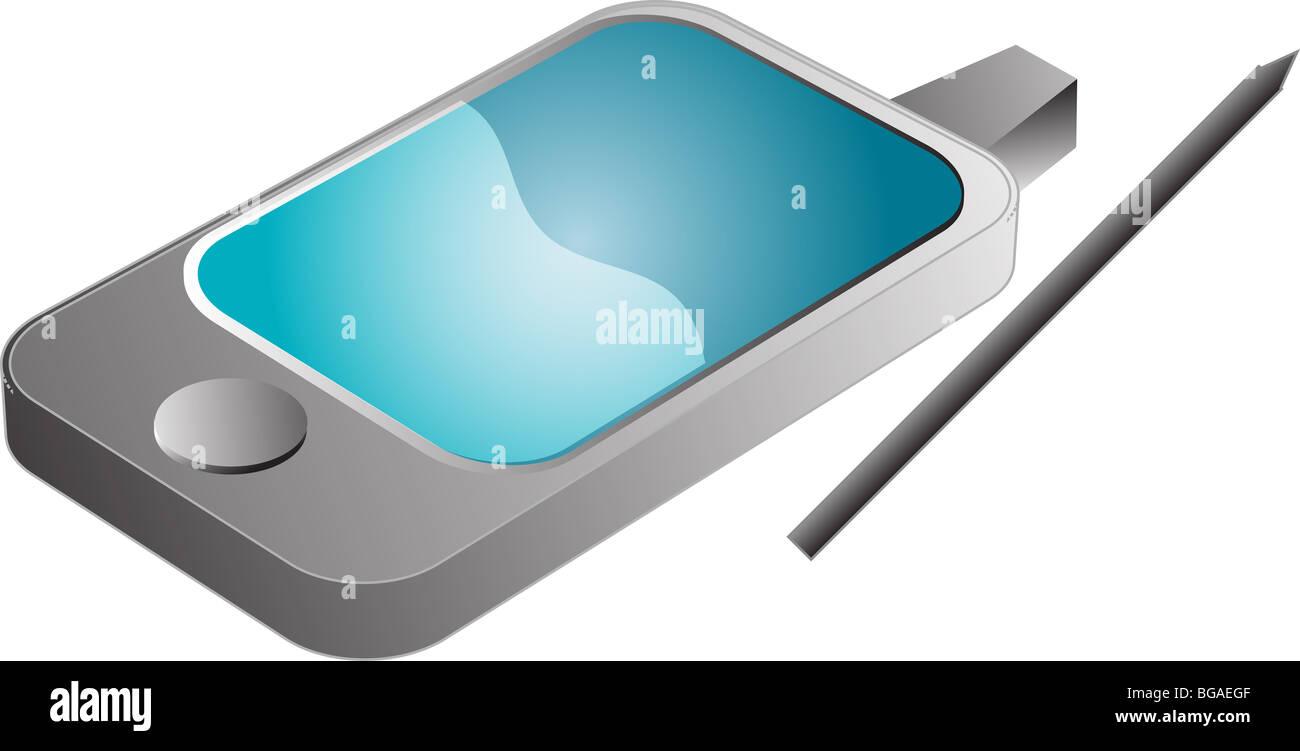 Pda keyboard buttons hi-res stock photography and images - Alamy