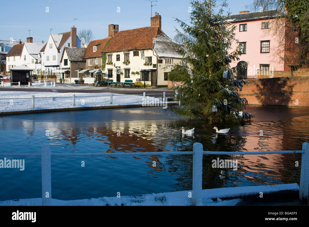 snow on ground Stock Photo - Alamy