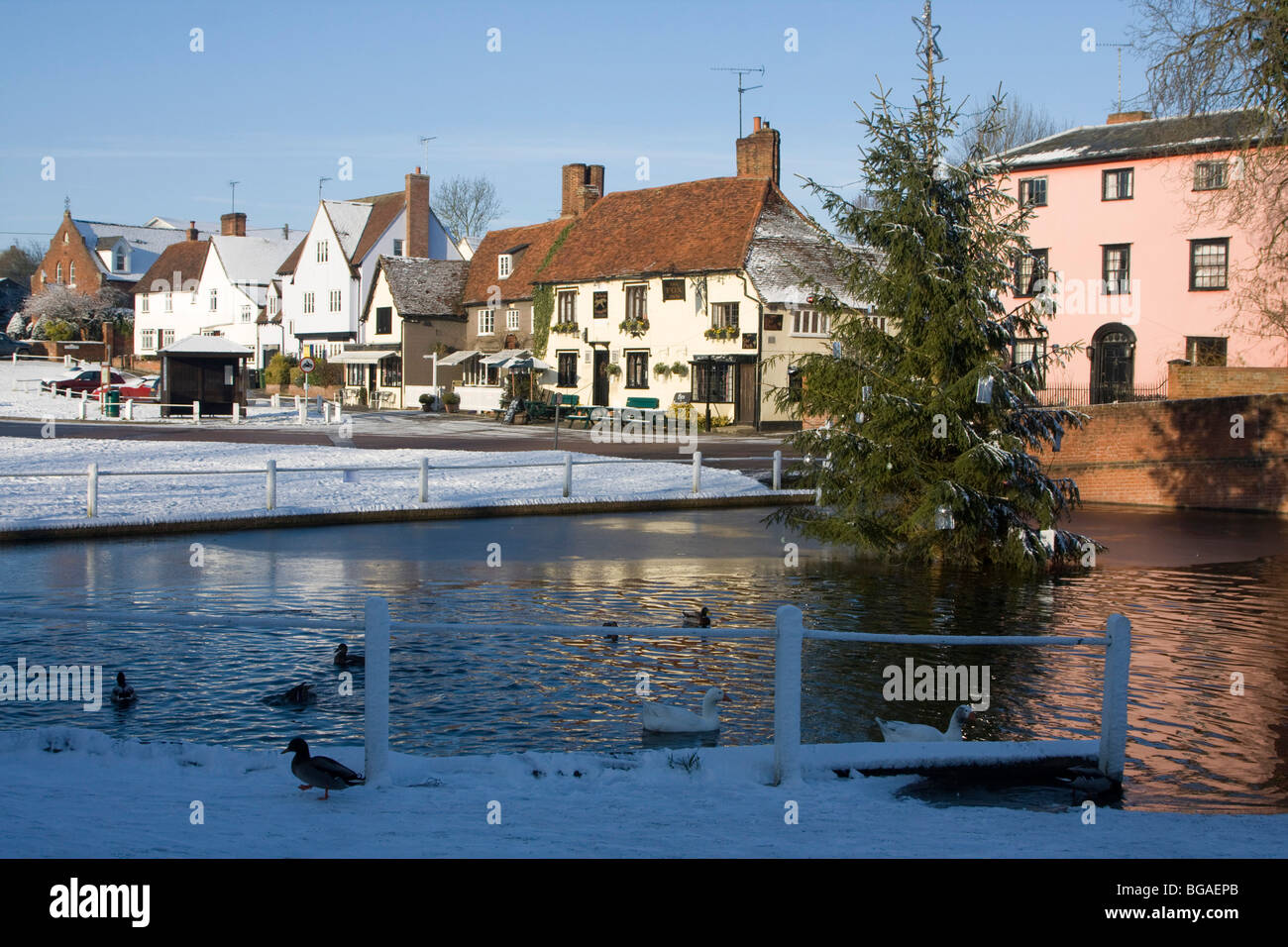snow on ground Stock Photo - Alamy