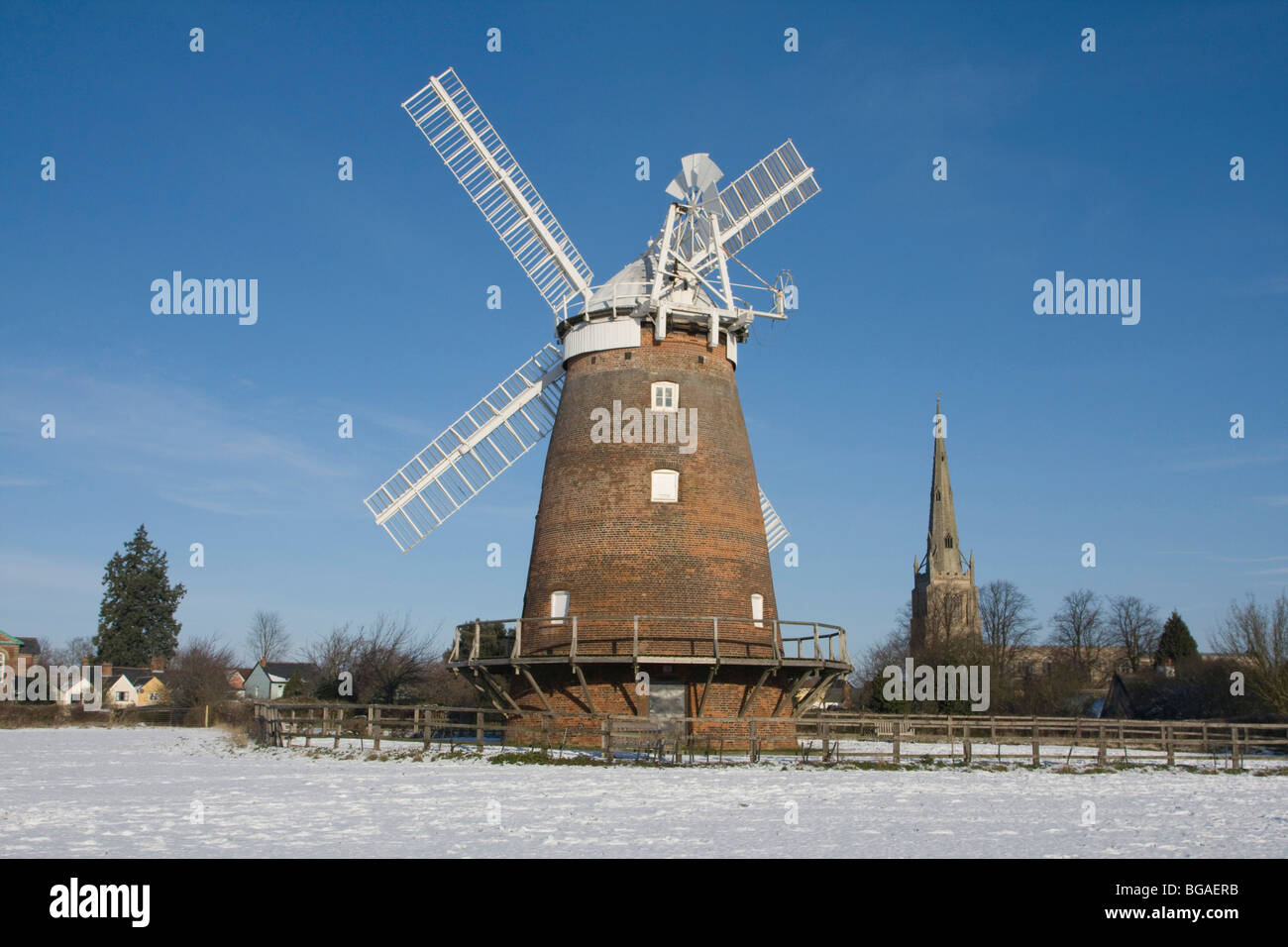 snow on ground Stock Photo - Alamy