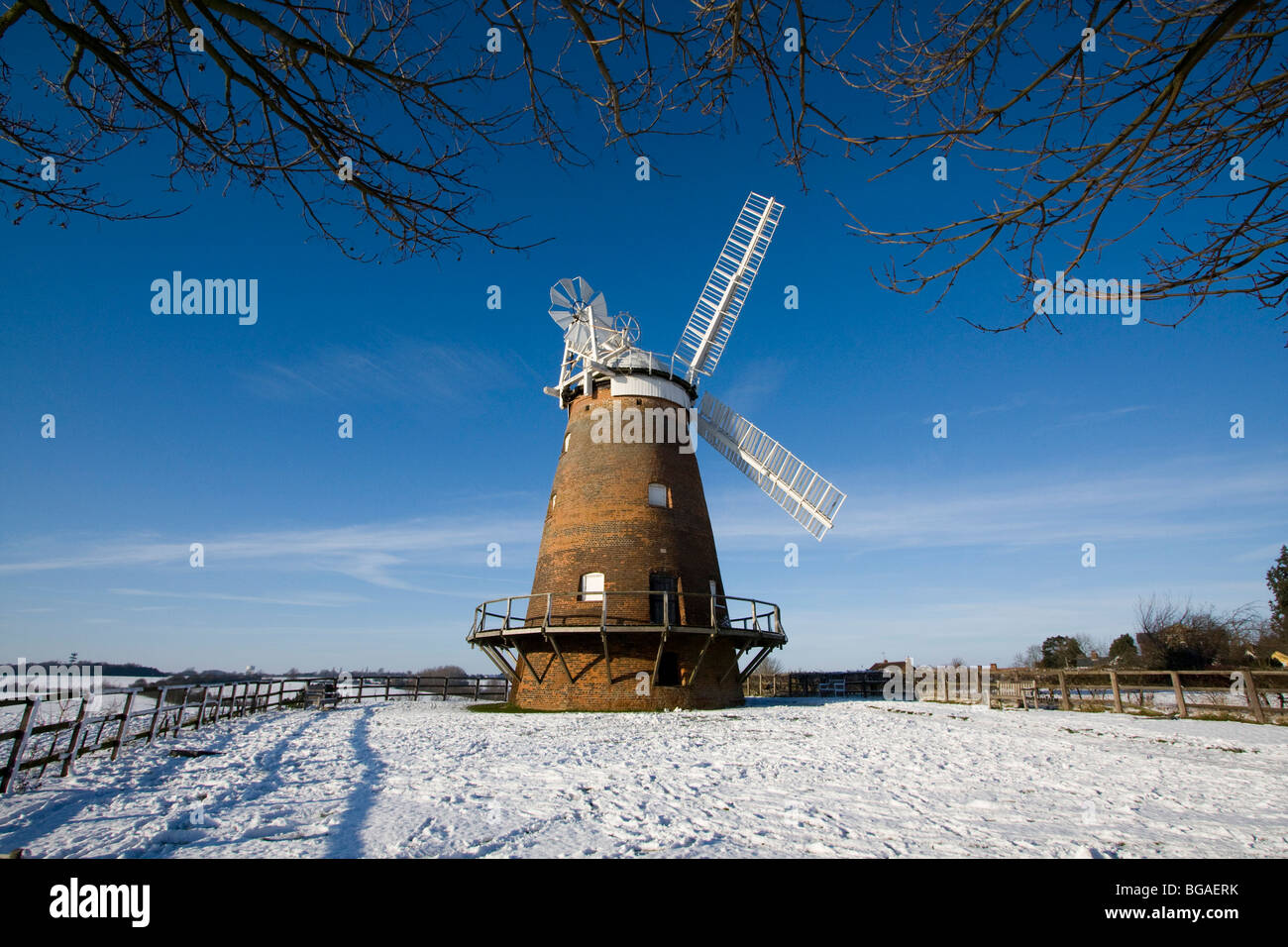 snow on ground Stock Photo - Alamy
