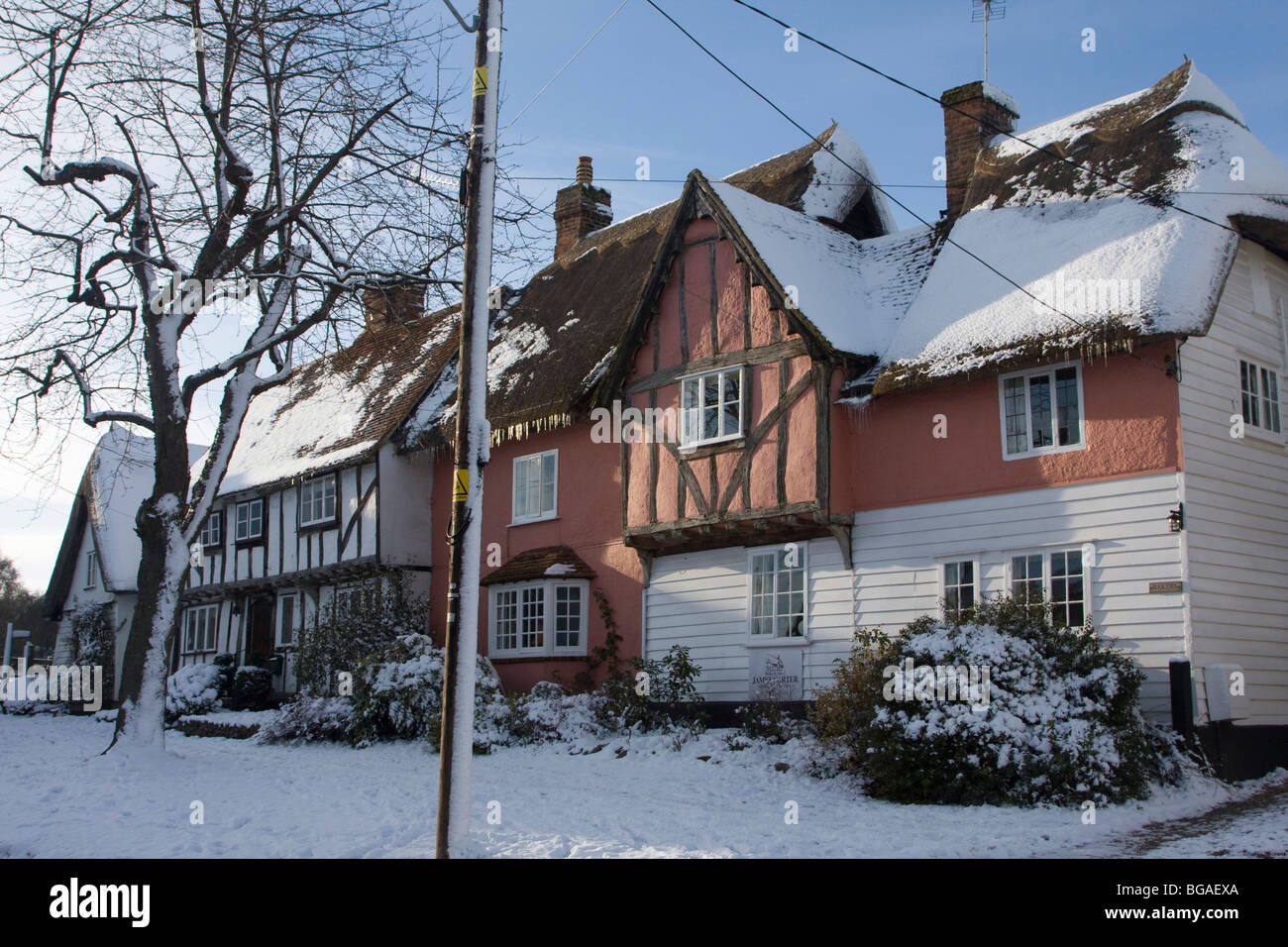 snow on ground Stock Photo - Alamy