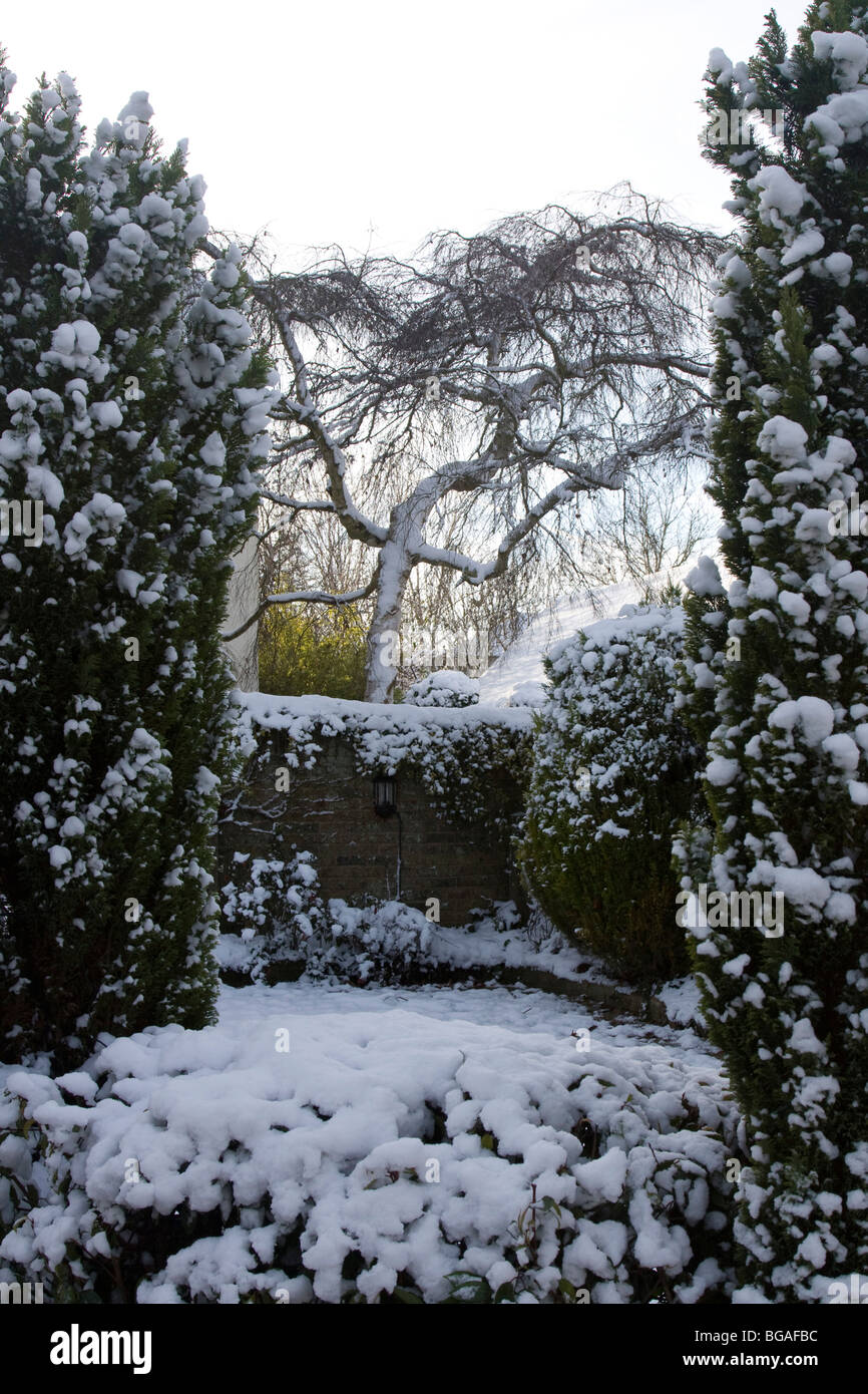 snow on ground Stock Photo - Alamy