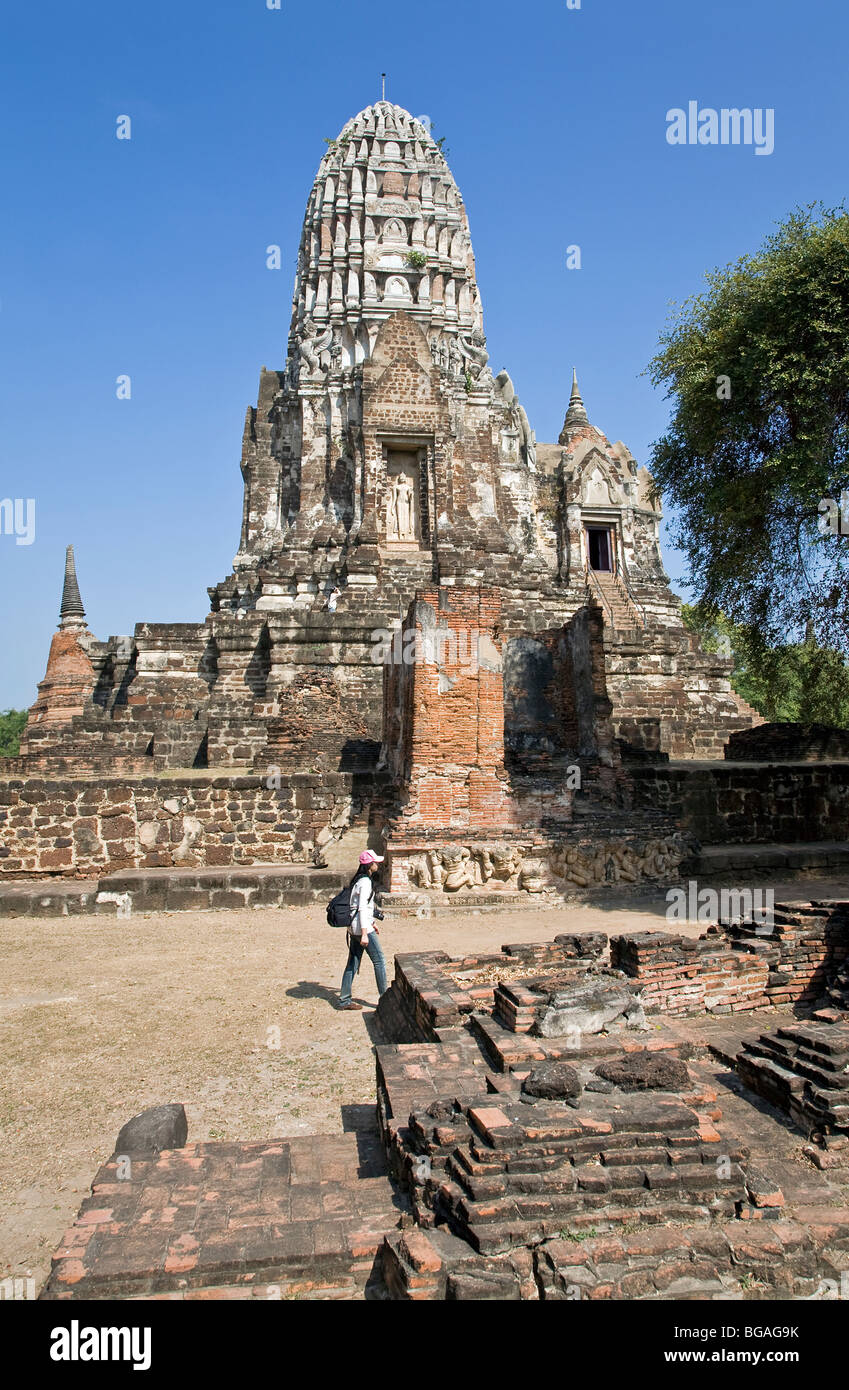 Wat Ratchaburana. Ayutthaya. Thailand Stock Photo - Alamy