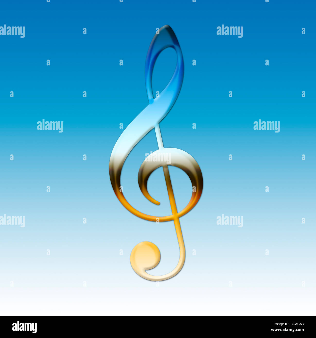 Treble clef hi-res stock photography and images - Alamy