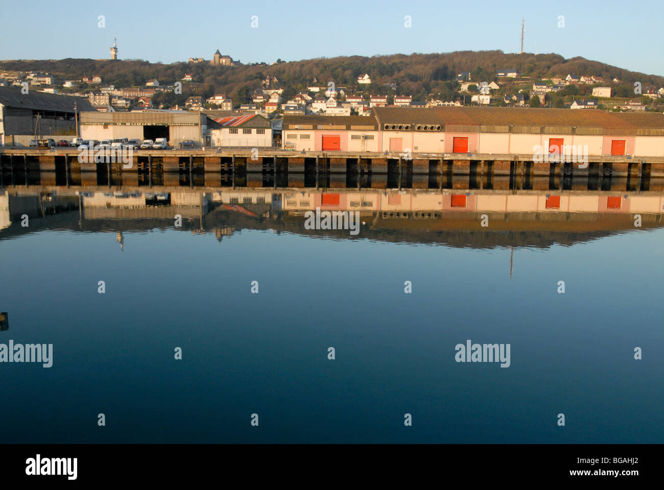 Normandy harbour hi-res stock photography and images - Alamy