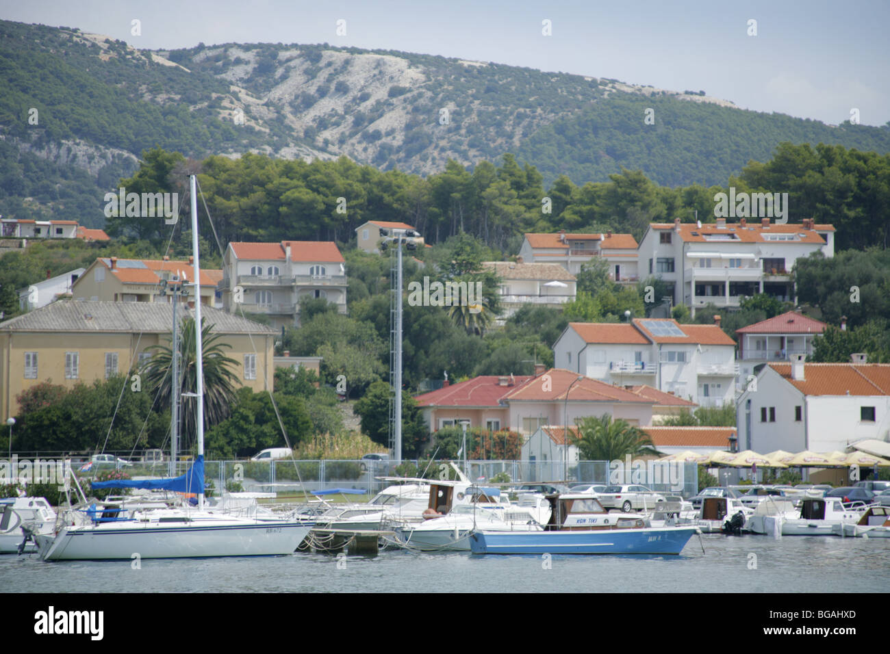 Croatia. Island Rab.City of Rab. Port Stock Photo - Alamy