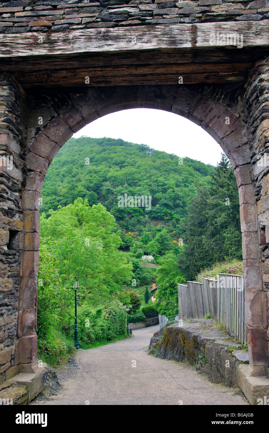 Luxembourg arch doorway entry gate medieval walkway passage hi-res ...