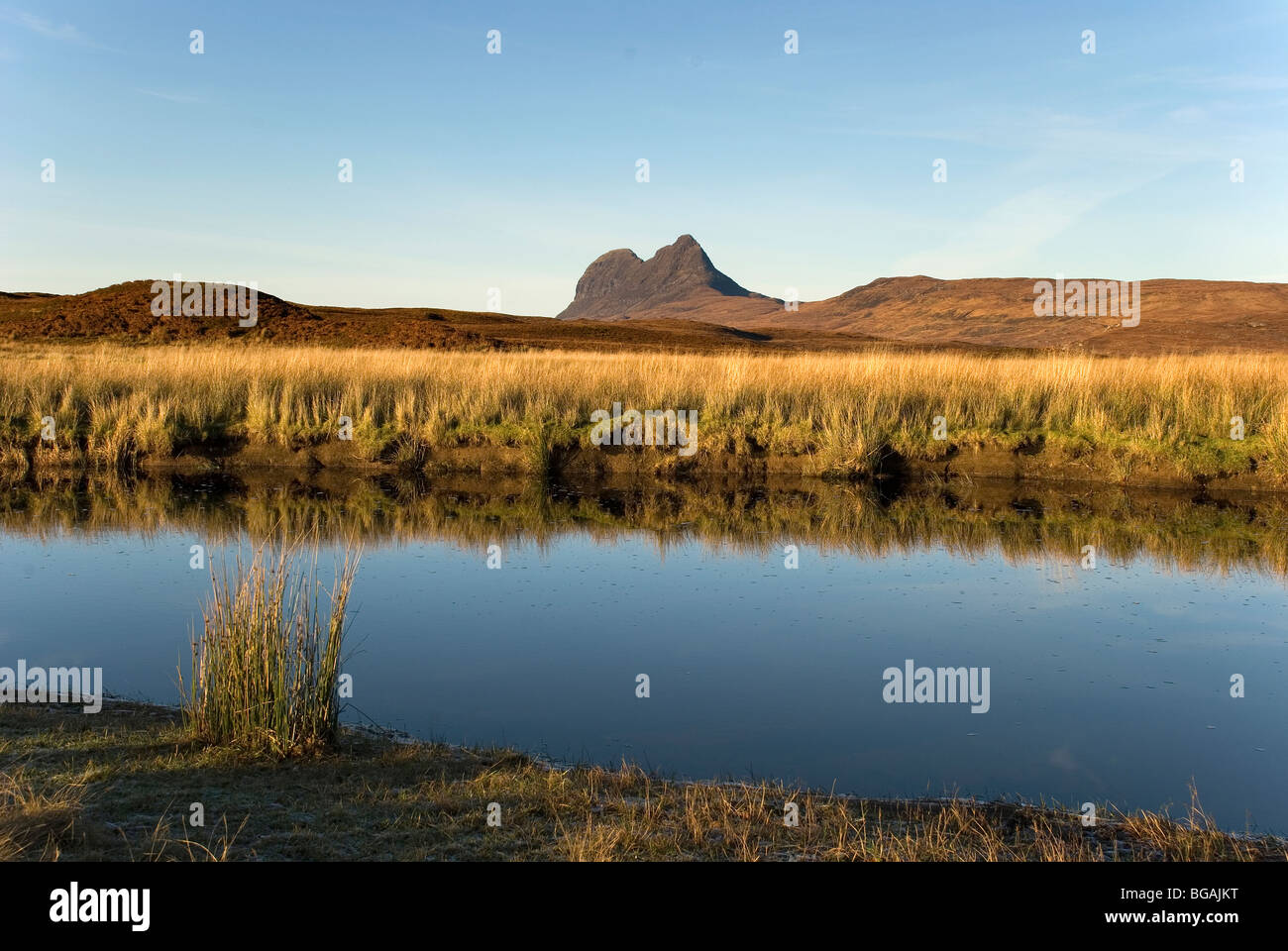Loch borralan rock hi-res stock photography and images - Alamy