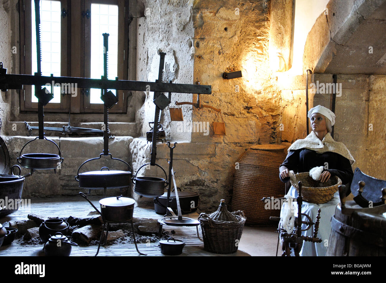 Vianden castle, Luxembourg Stock Photo - Alamy