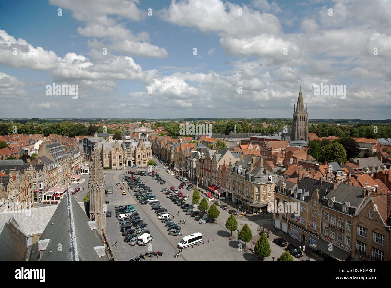 Ypres aerial view hi-res stock photography and images - Alamy