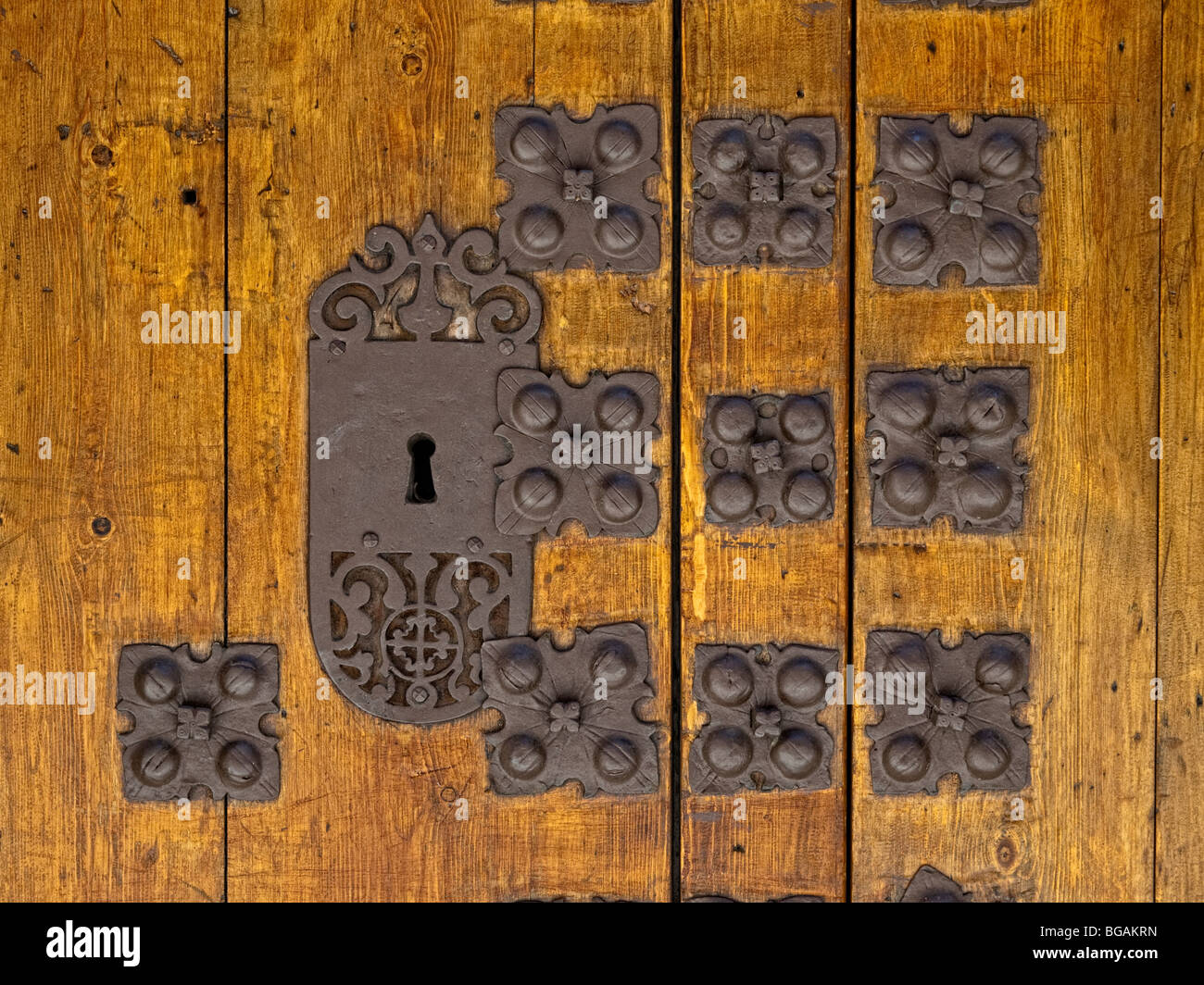 Old key lock, in Toledo (Spain Stock Photo - Alamy
