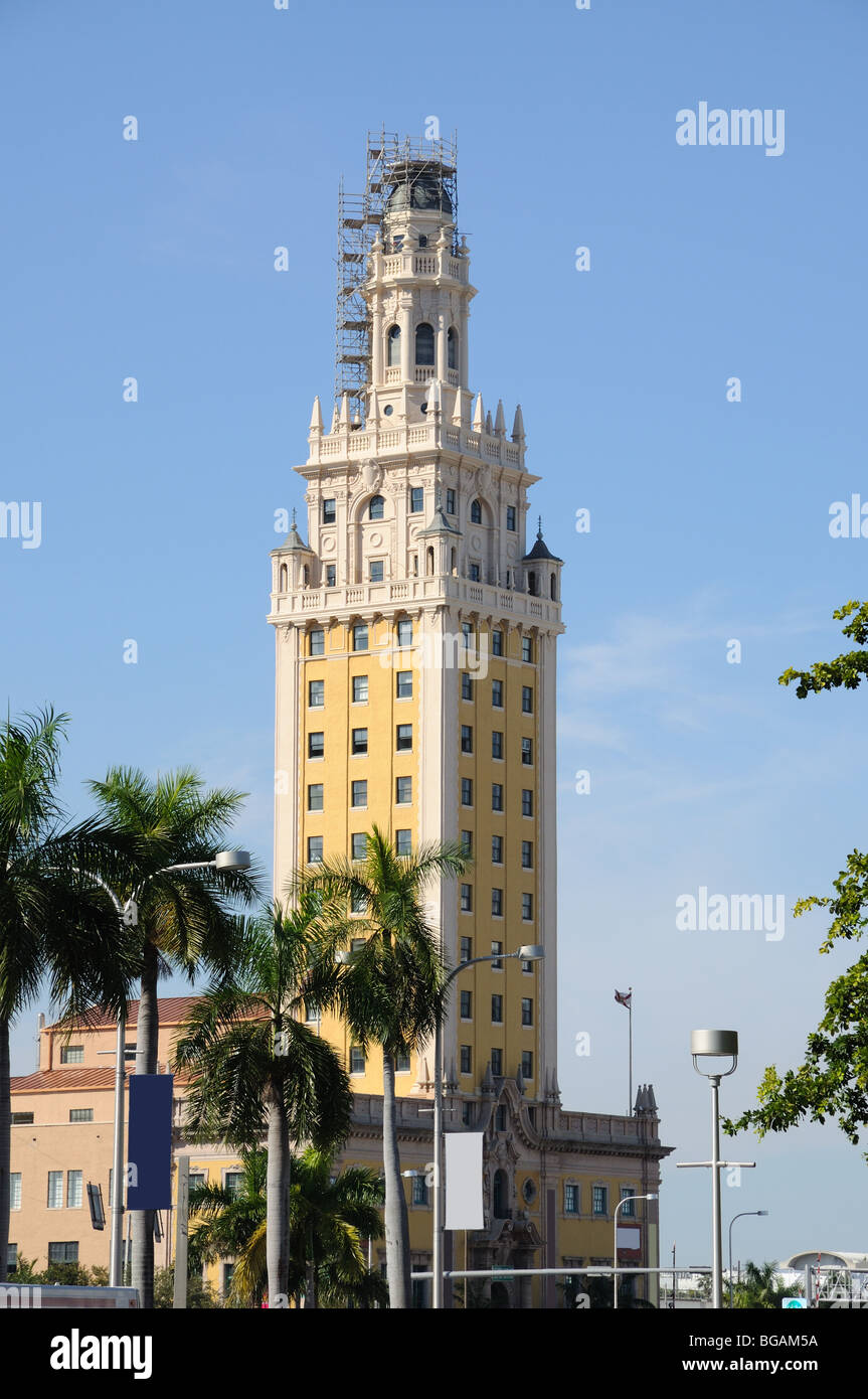 The Freedom Tower in Miami, Florida Stock Photo - Alamy