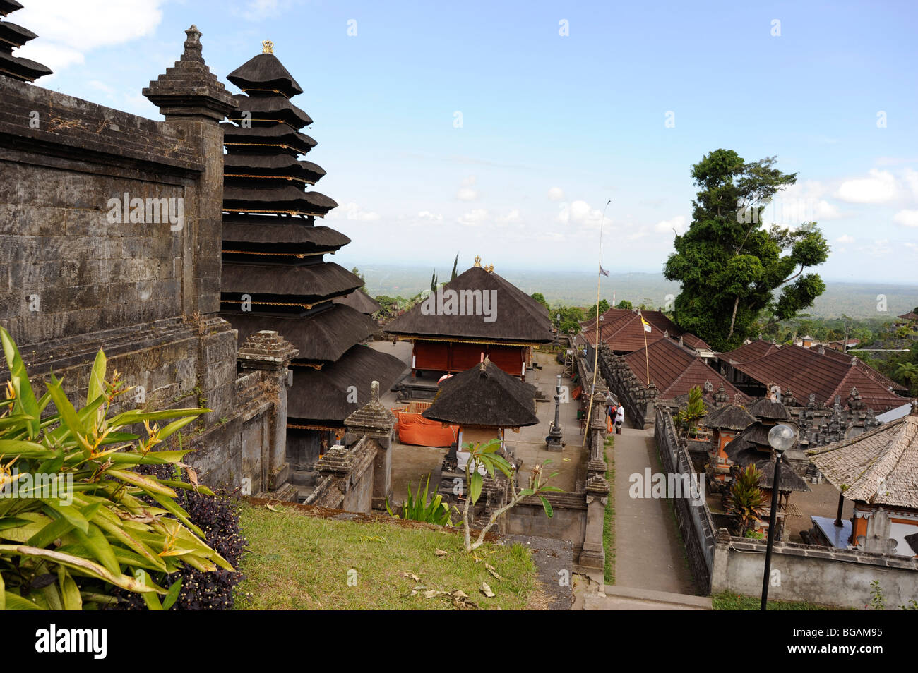 Pura Besakih, high on the slopes of Mt. Agung, is the Mother Temple of ...