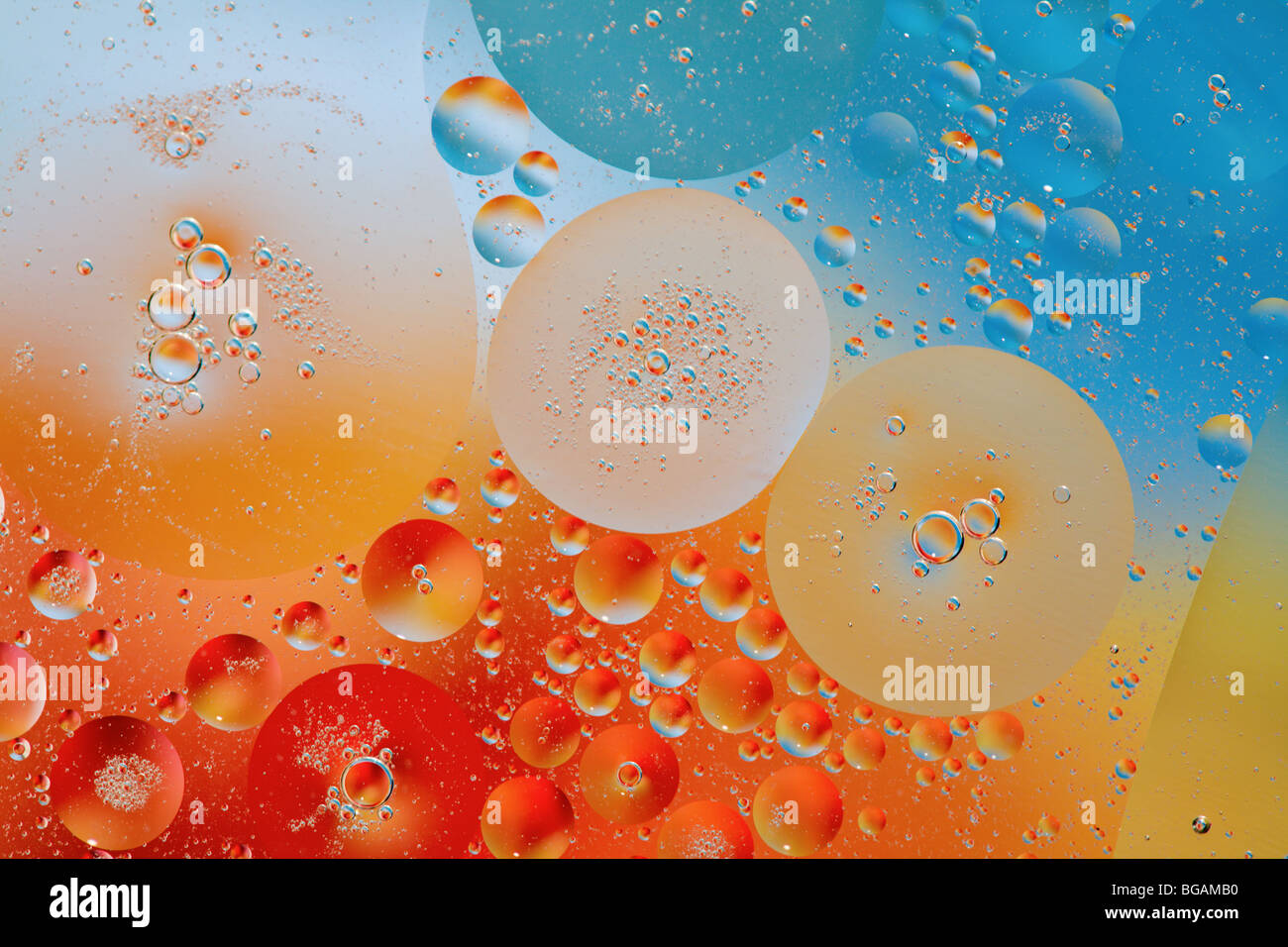 Oil and water Stock Photo - Alamy