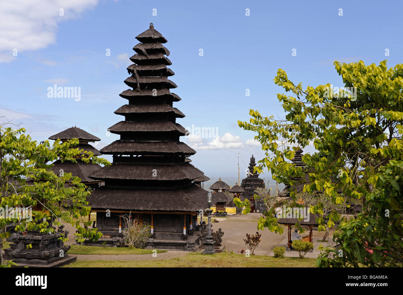 Pura Besakih, high on the slopes of Mt. Agung, is the Mother Temple of ...