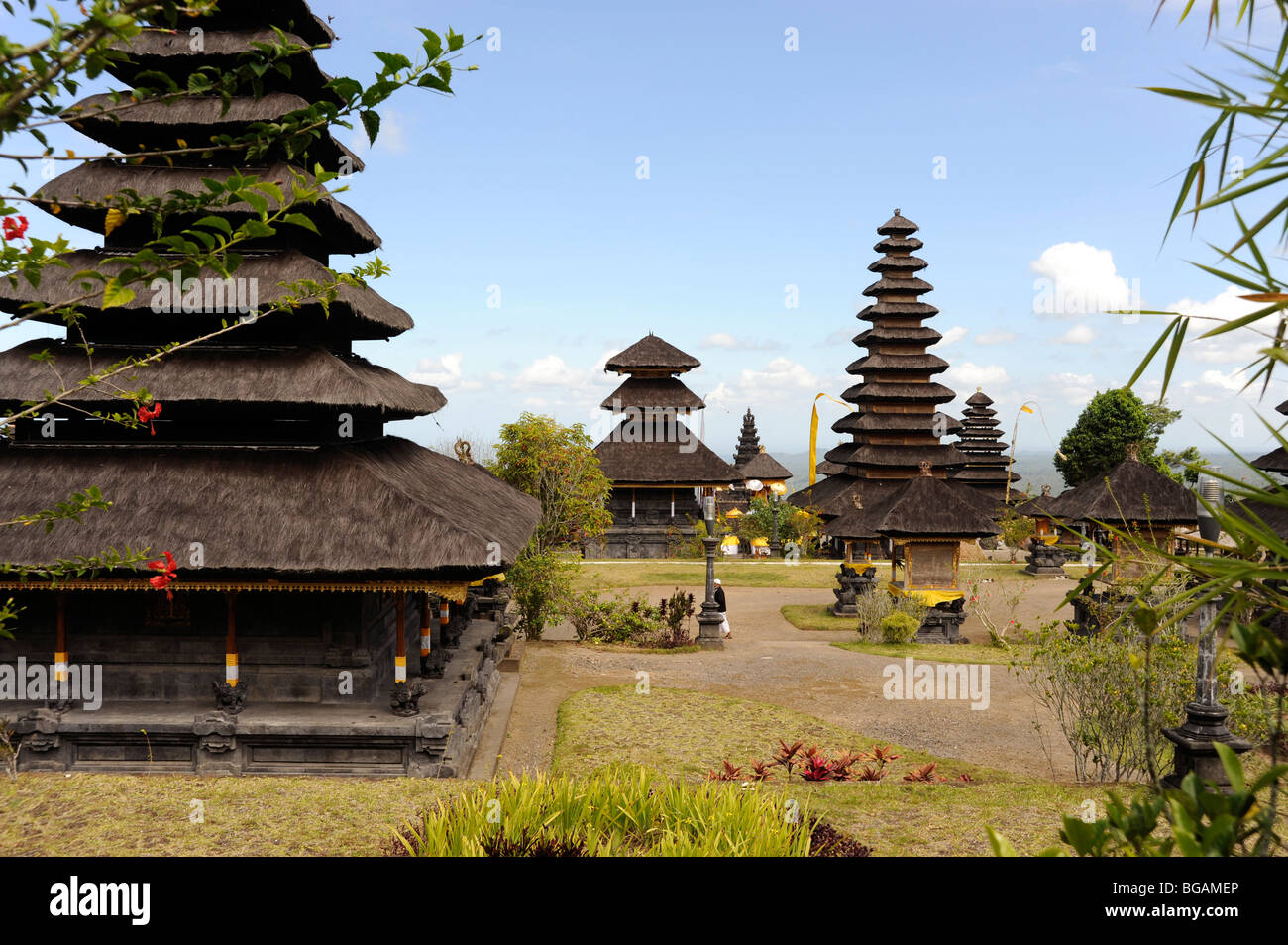 Pura Besakih, high on the slopes of Mt. Agung, is the Mother Temple of ...