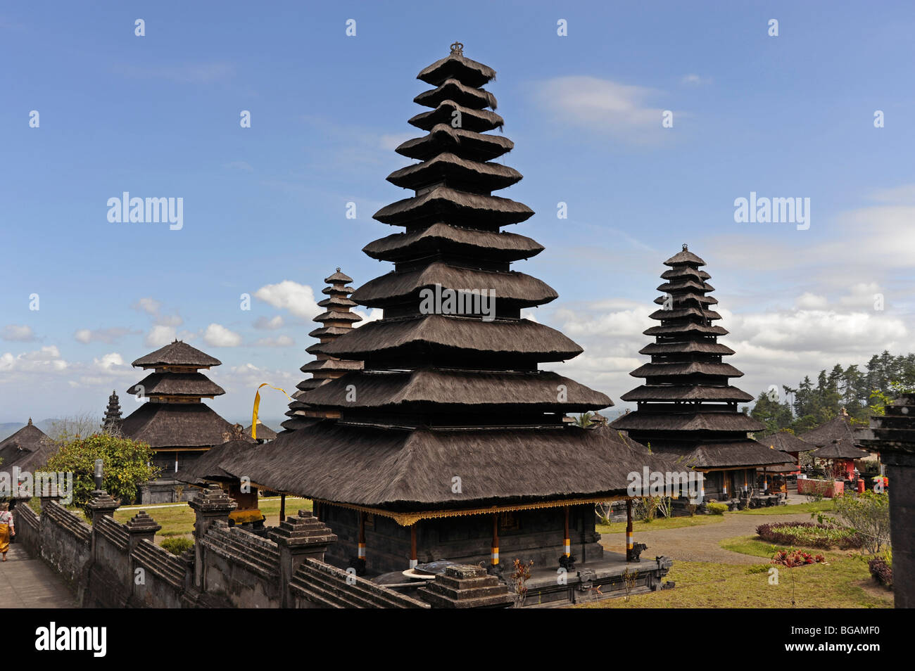 Pura Besakih, high on the slopes of Mt. Agung, is the Mother Temple of ...