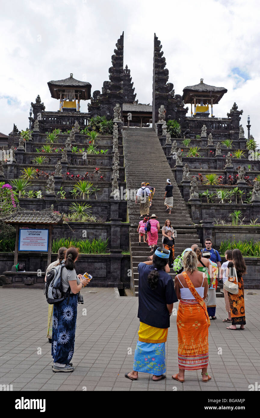 Pura Besakih, high on the slopes of Mt. Agung, is the Mother Temple of ...