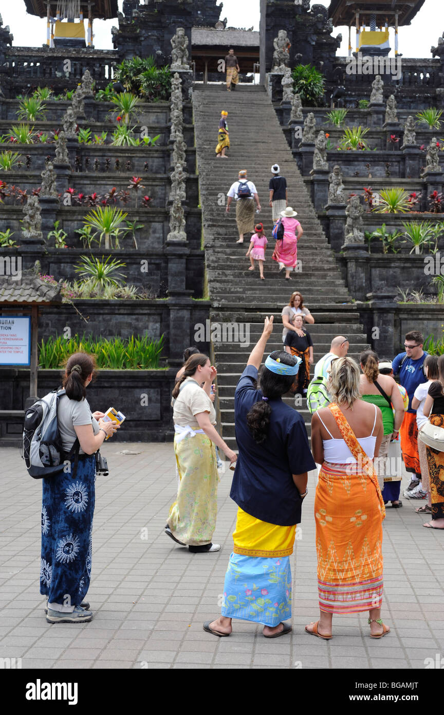 Pura Besakih, high on the slopes of Mt. Agung, is the Mother Temple of ...