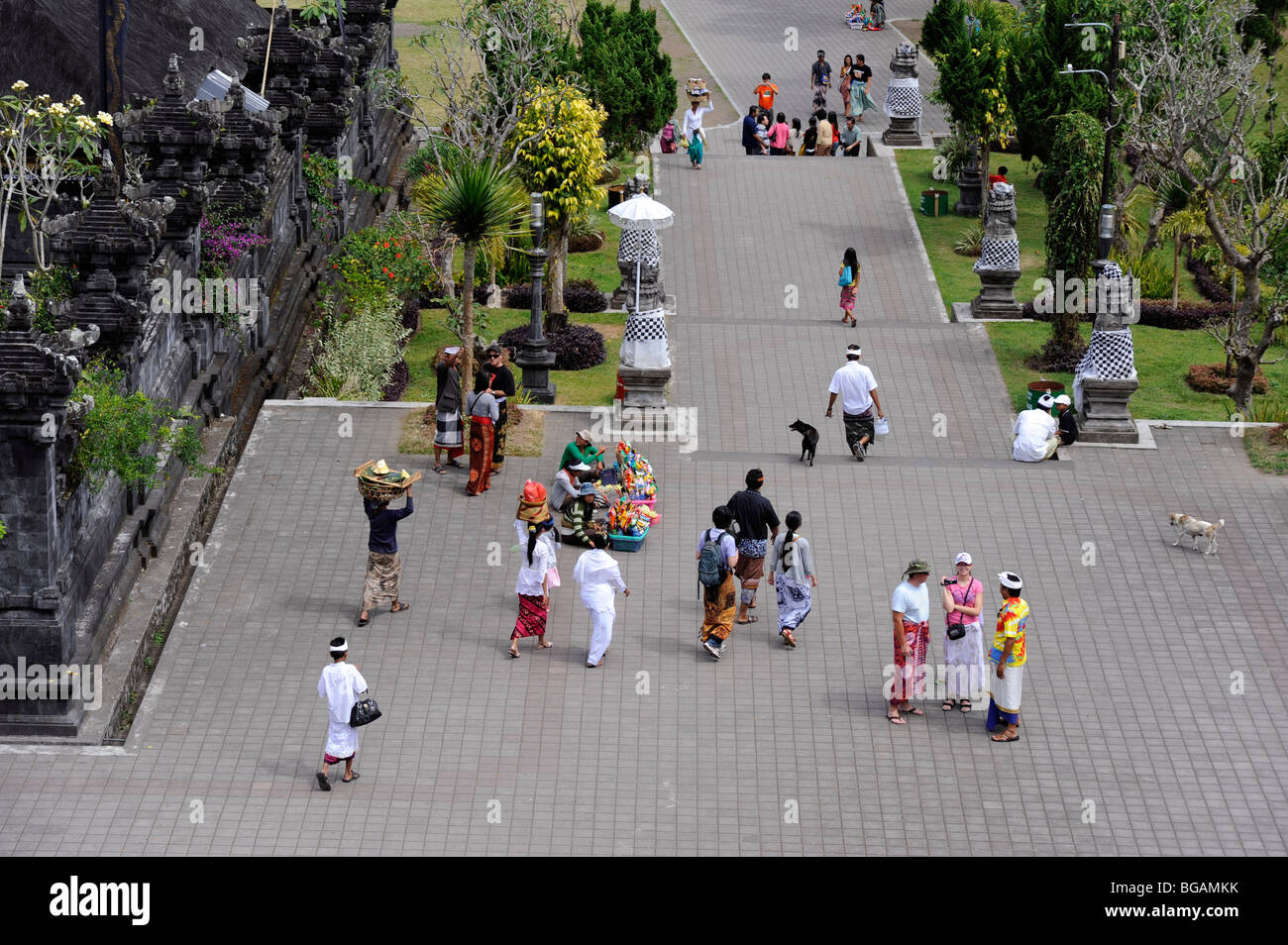 Pura Besakih, high on the slopes of Mt. Agung, is the Mother Temple of ...