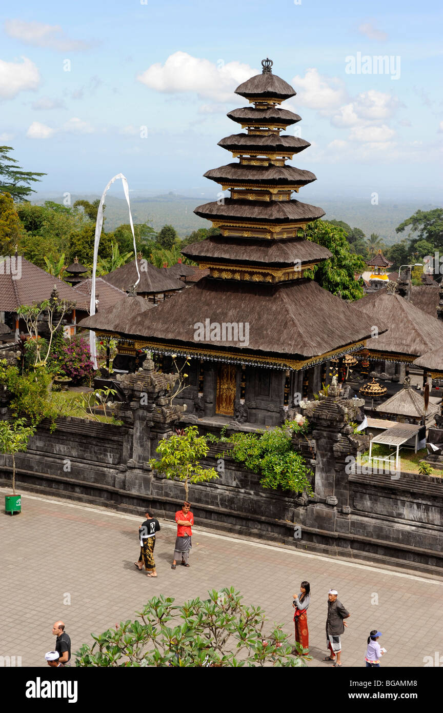 Pura Besakih, high on the slopes of Mt. Agung, is the Mother Temple of ...