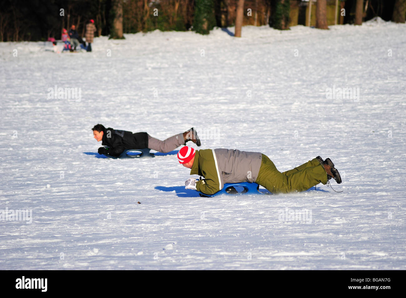 England snow fun hi-res stock photography and images - Alamy