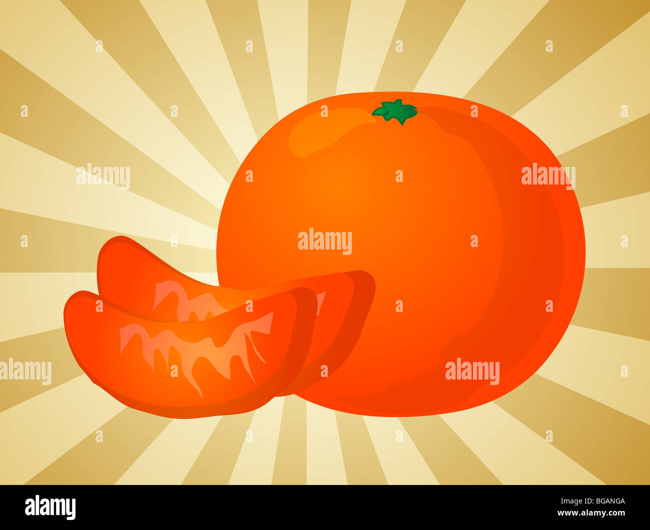 Whole and individual segments hi-res stock photography and images - Alamy