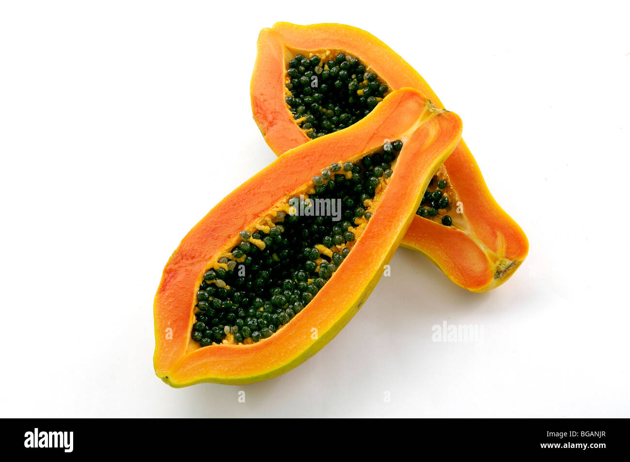 Cross section cut papaya hi-res stock photography and images - Alamy
