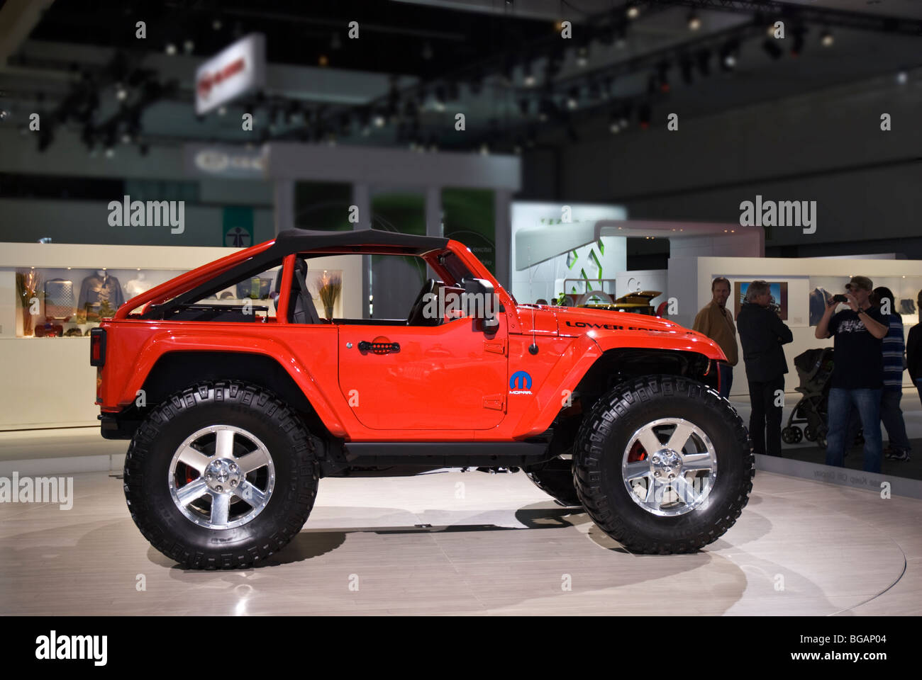The Mopar Jeep Lower Forty concept at the 2009 LA Auto Show, Los ...