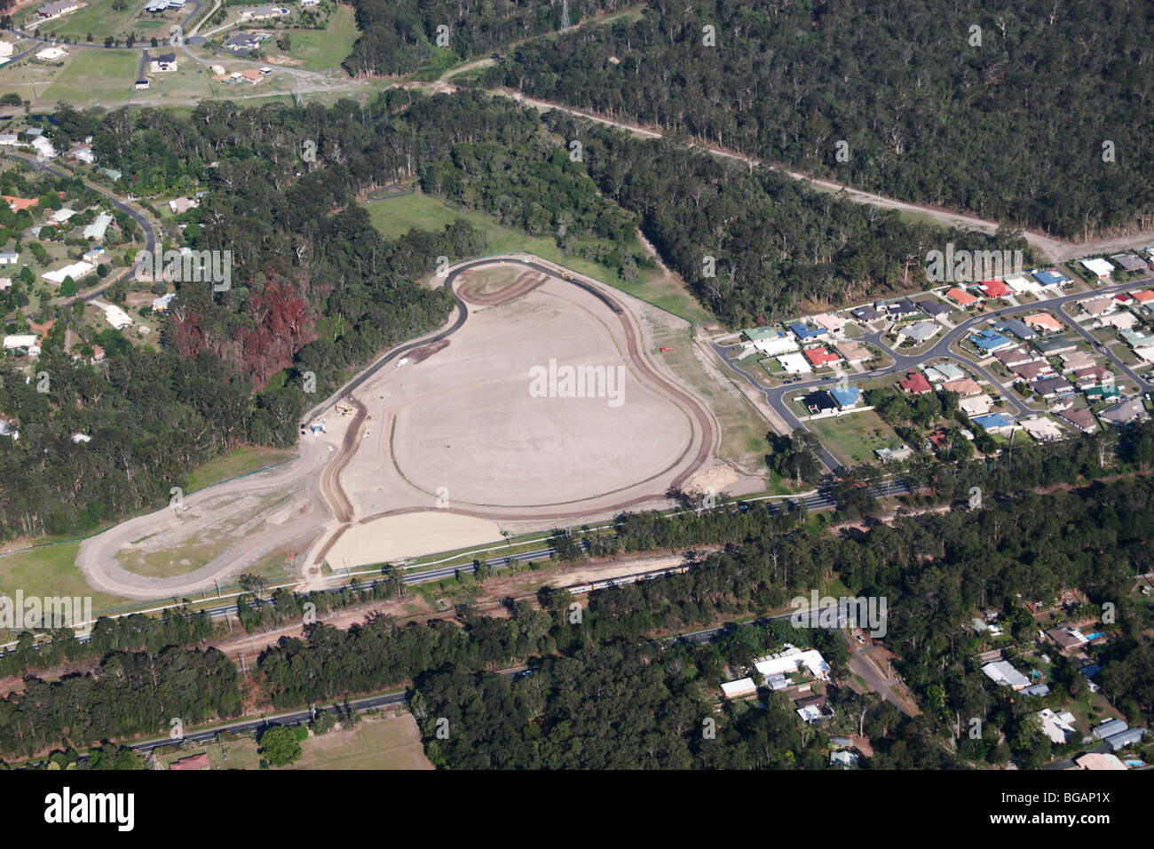 Aerial landscape new housing hi-res stock photography and images - Alamy