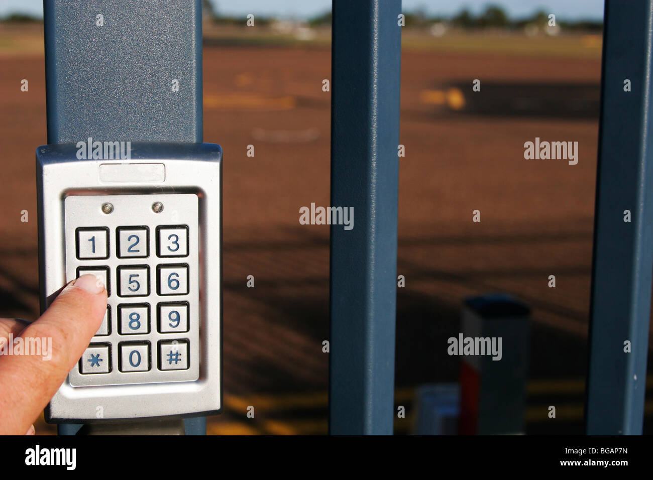 Keypad security gate hi-res stock photography and images - Alamy