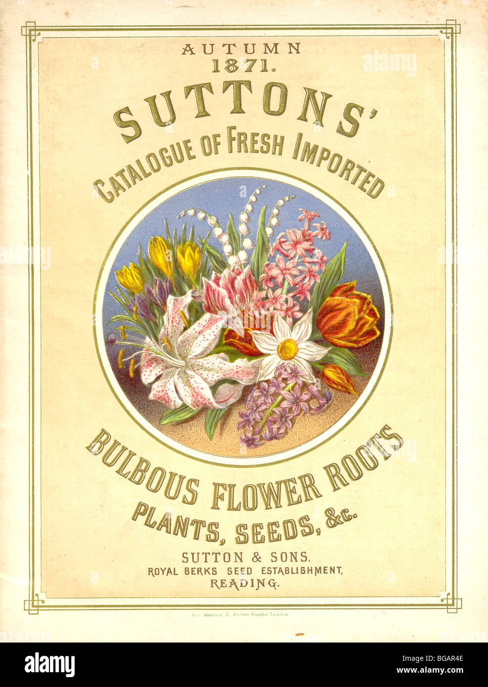 Suttons seeds catalogue hi-res stock photography and images - Alamy