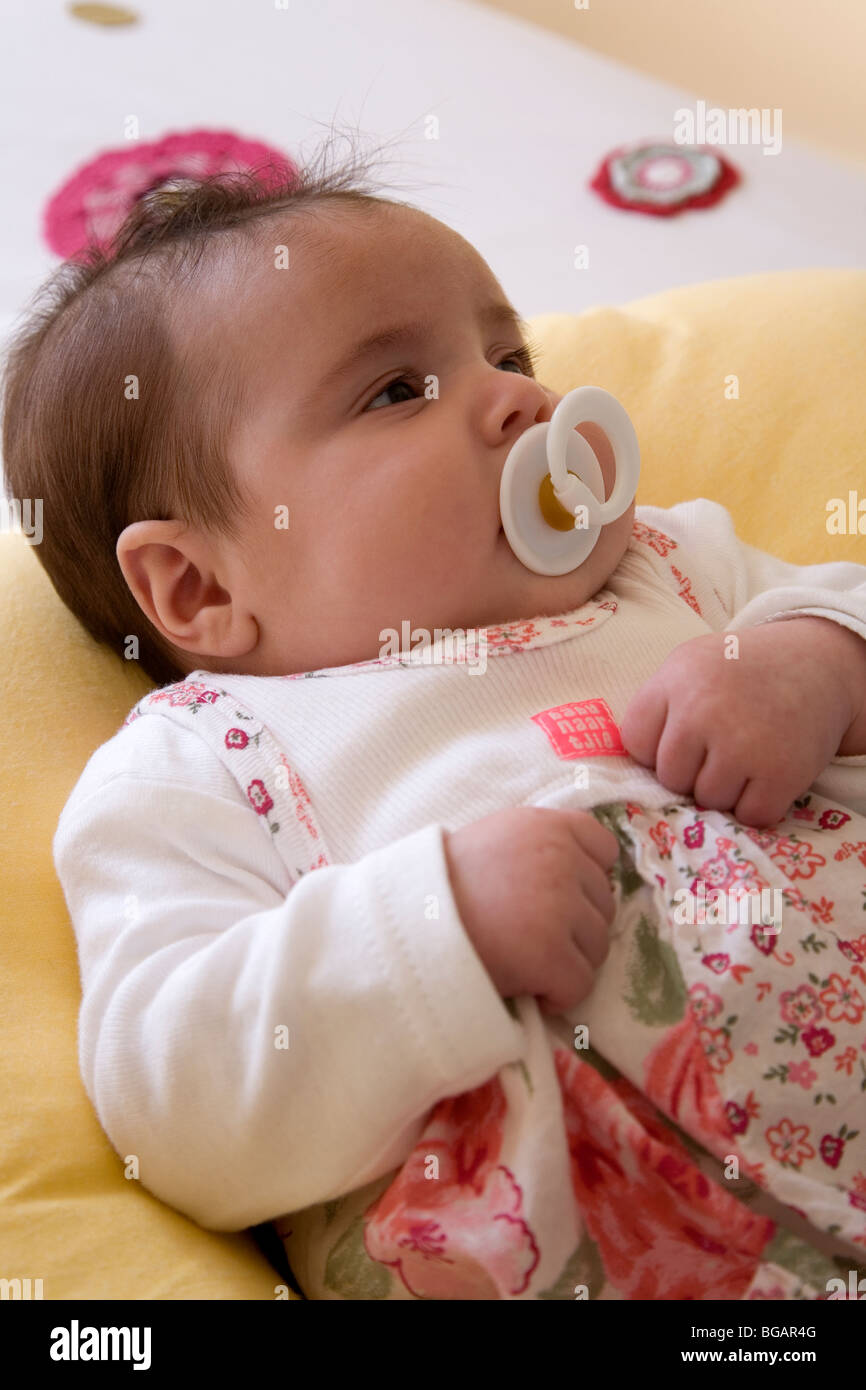 baby lying down Stock Photo - Alamy