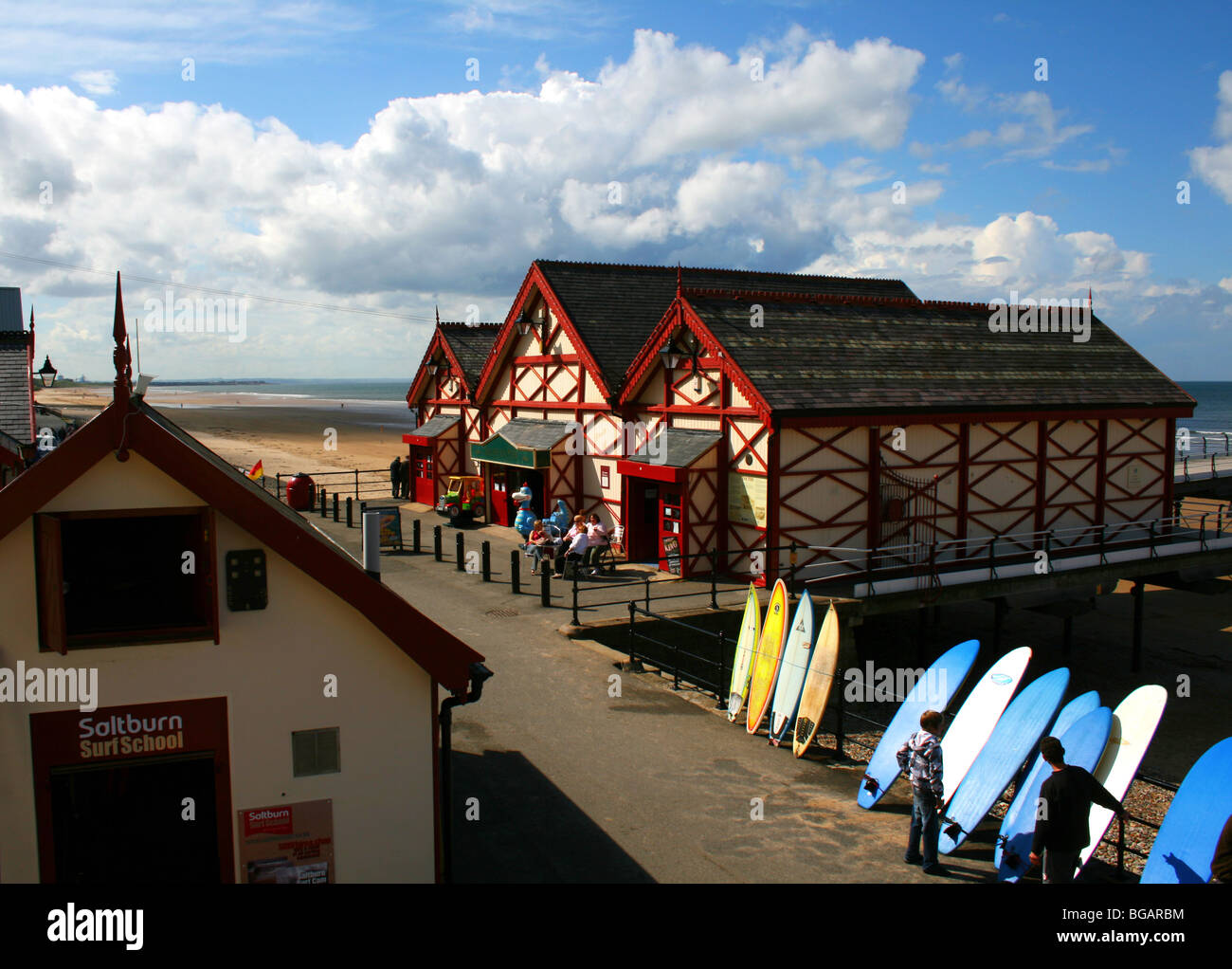 Saltburn-by-the-Sea is a seaside resort in the borough of Redcar and ...