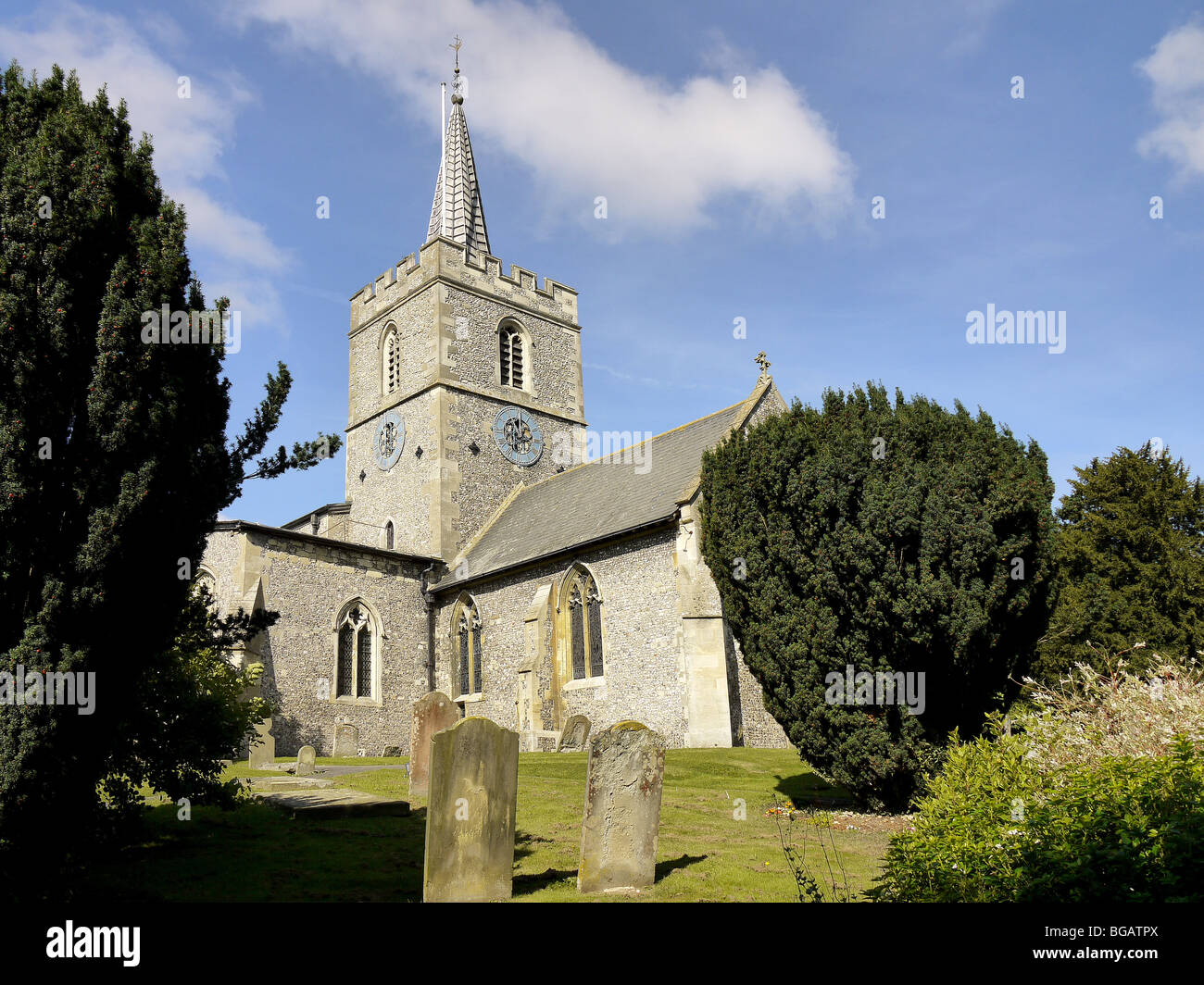 St.. Paul's Church,and Clock Tower, Chesham, Bucks, United Kingdom ...
