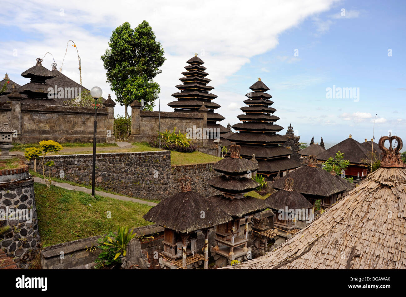 Pura Besakih, high on the slopes of Mt. Agung, is the Mother Temple of ...