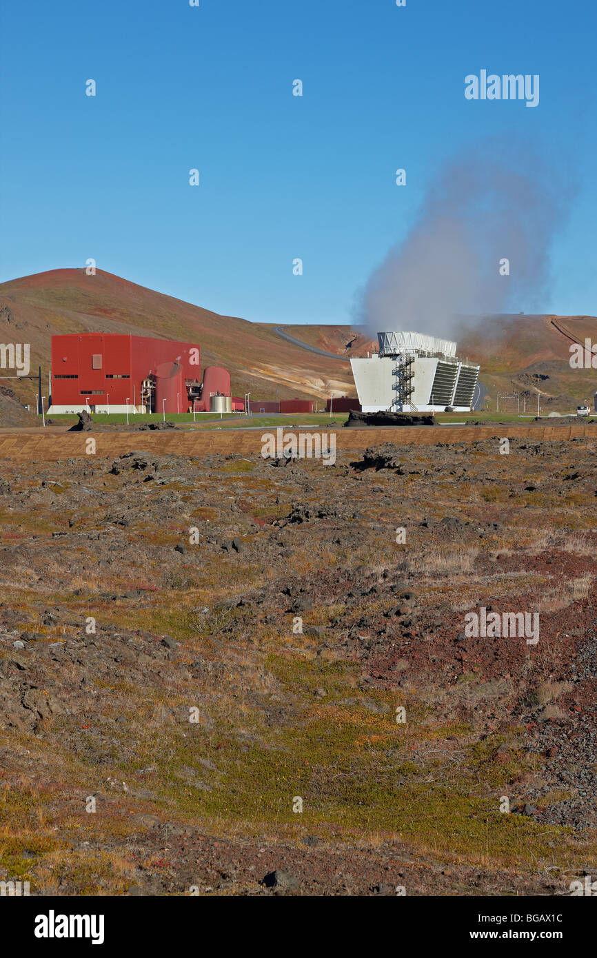 Krafla Geothermal Power Plant, Iceland Stock Photo - Alamy