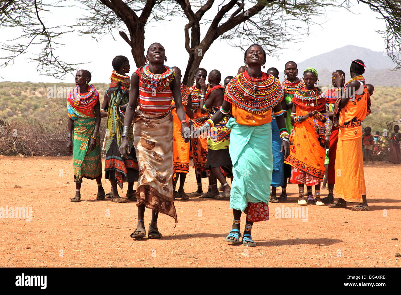 Tribe in Kenya Stock Photo - Alamy