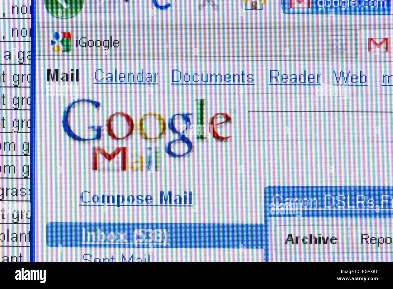 Google gmail inbox screenshot hi-res stock photography and images - Alamy