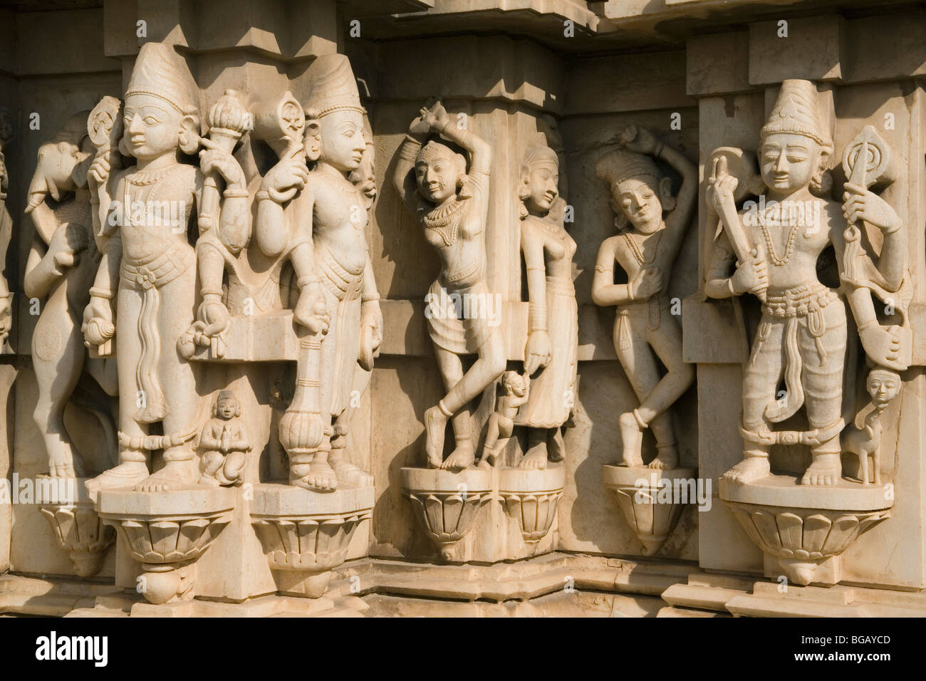India Rajasthan Udaipur Gokul temple carvings Stock Photo - Alamy