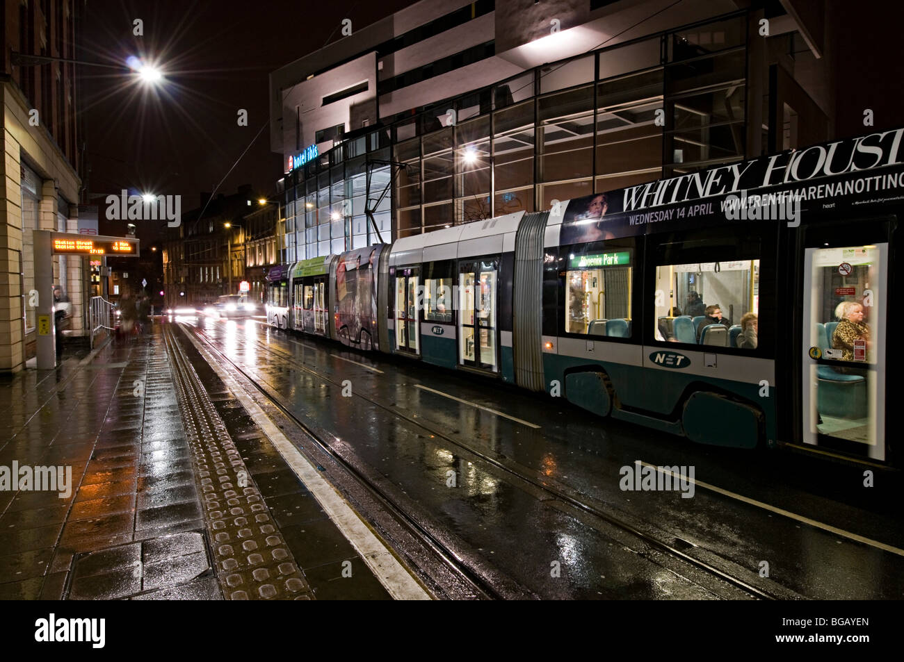 Metropolitan nottingham tram hi-res stock photography and images - Alamy