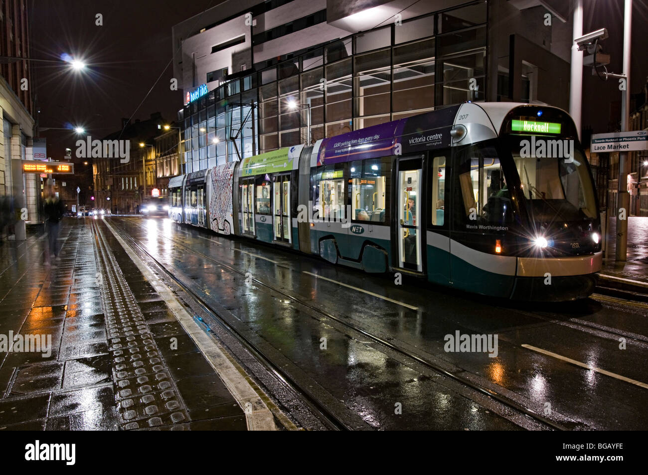 Metropolitan nottingham tram hi-res stock photography and images - Alamy