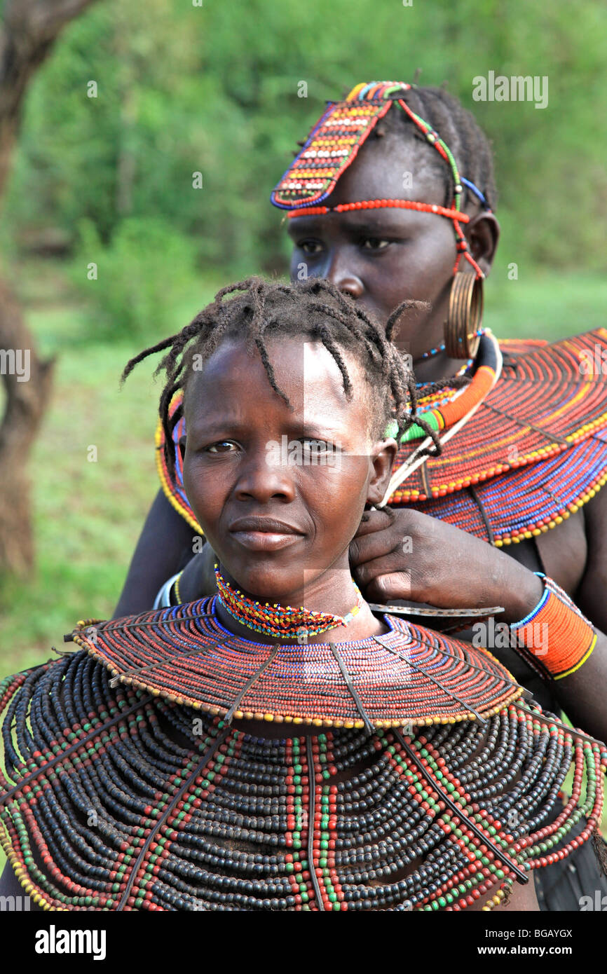 Tribe in Kenya Stock Photo - Alamy
