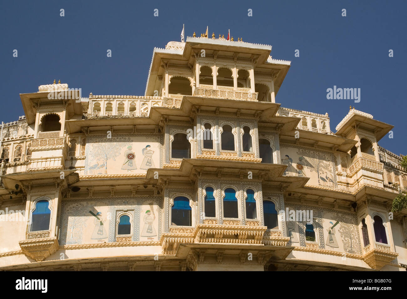 India Rajasthan Udaipur Shiv Niwas palace Stock Photo - Alamy
