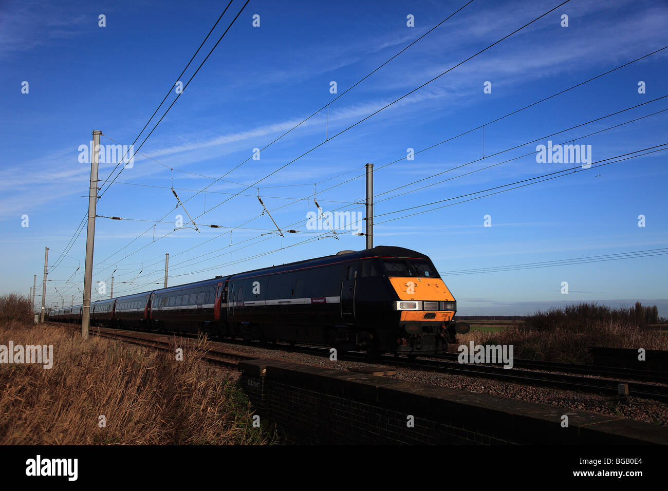 East Coast Trains 82216 DVT High Speed Electric Engine East Coast Main ...